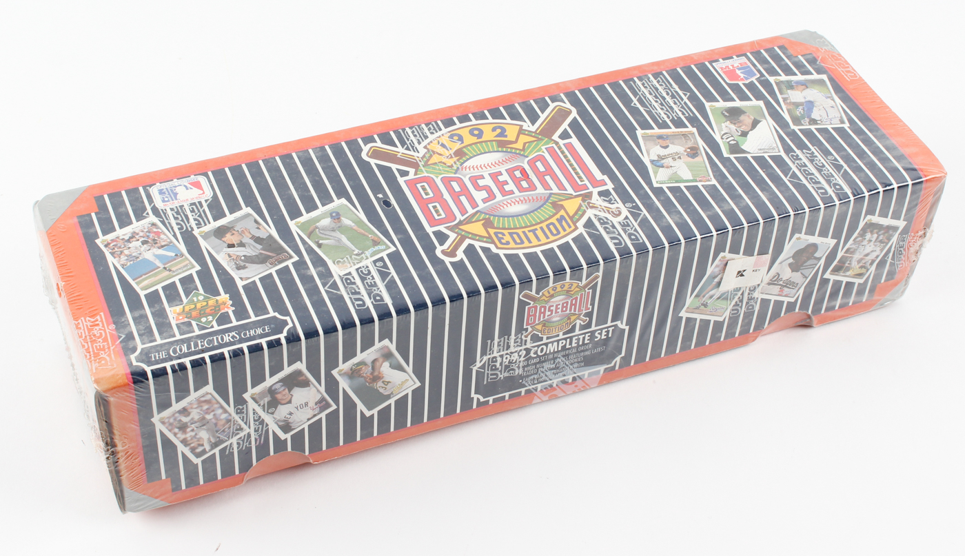 1992 Upper Deck Baseball Edition Complete Set (800) Cards Factory ...
