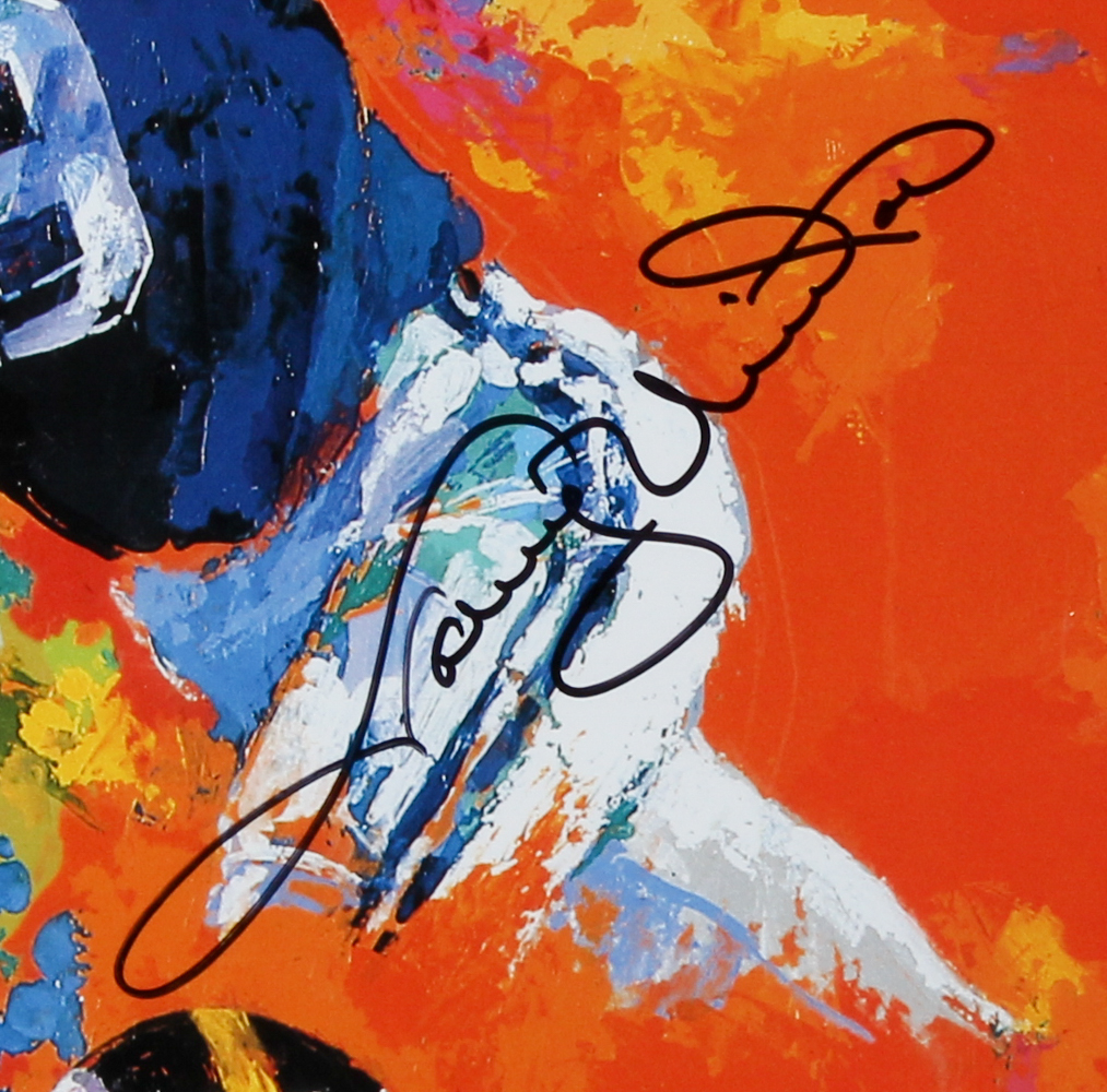 Johnny Unitas, Ronnie Lott & LeRoy Neiman Signed "Legends of the NFL ...