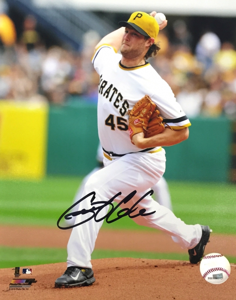 Gerrit Cole Signed Pirates 8x10 Photo (SI COA) | Pristine Auction