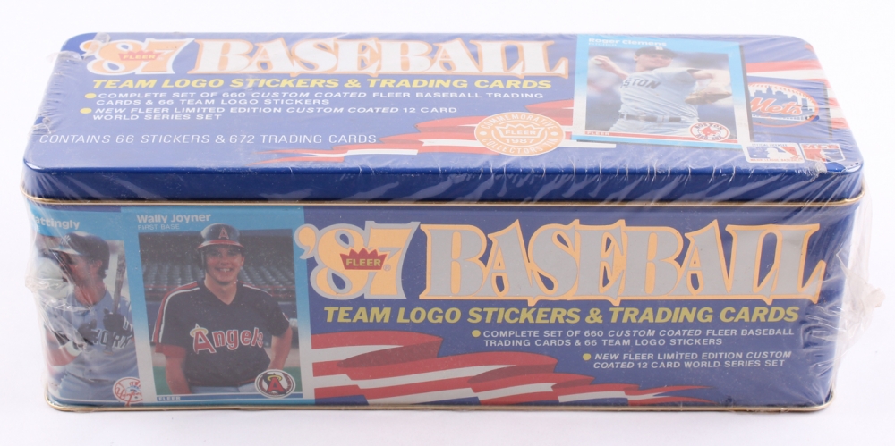 1987 Fleer Complete Set of (660) Baseball Cards Factory Sealed in ...