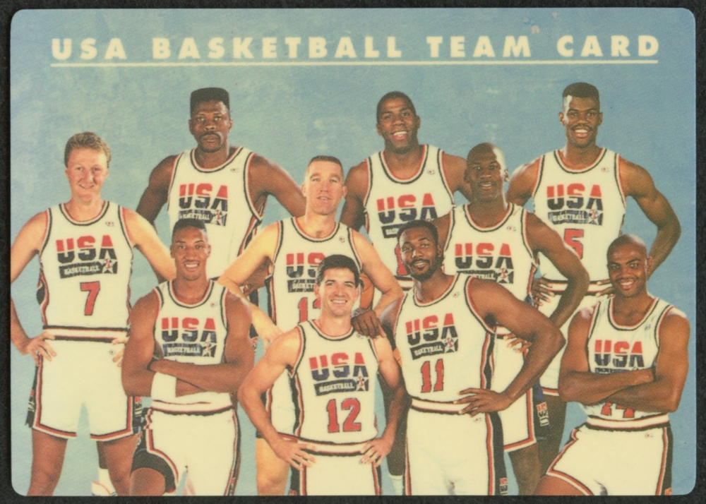 1992-93 Skybox Team USA Dream Team Card | Pristine Auction