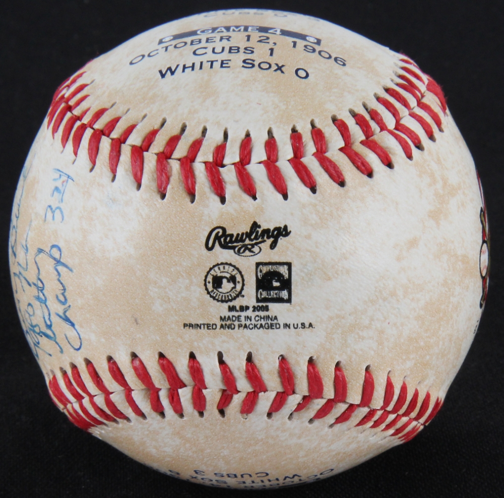 Bill Buckner Signed Commemorative 1906 World Series Baseball Inscribed ...