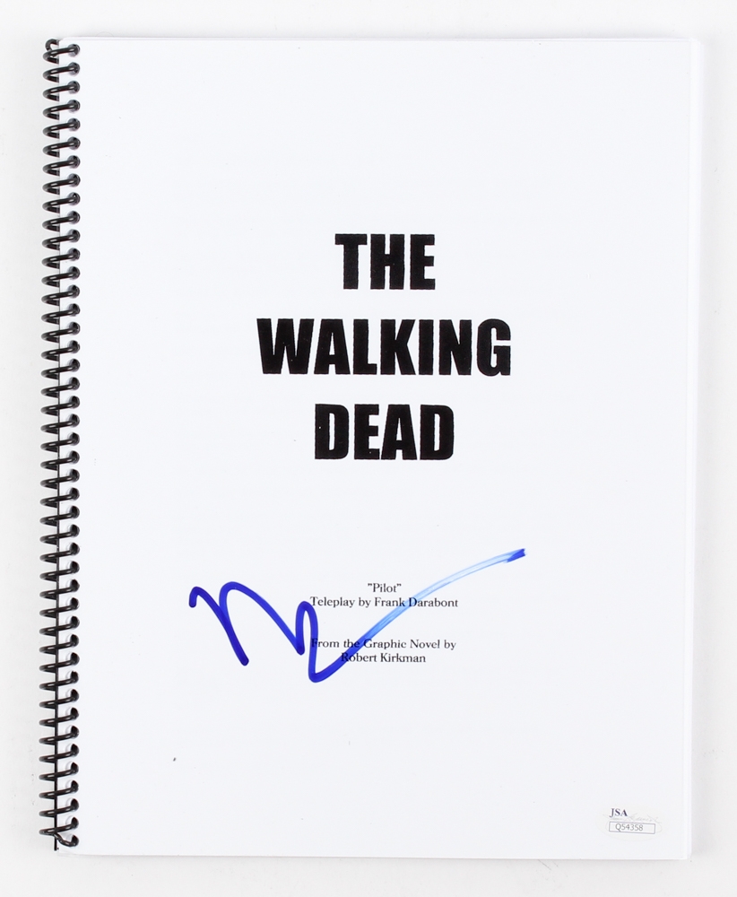 Norman Reedus Signed "The Walking Dead" Script (JSA COA) | Pristine Auction