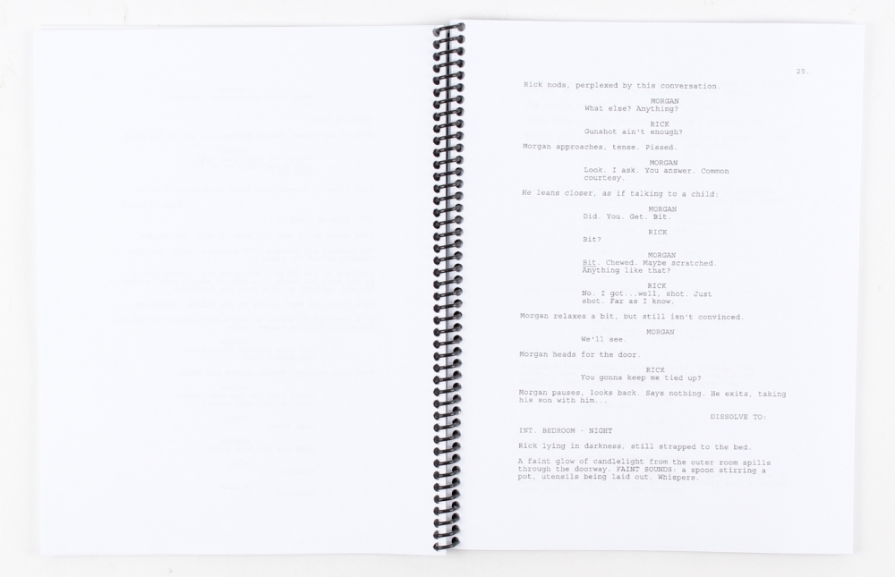 Norman Reedus Signed "The Walking Dead" Script (JSA COA) | Pristine Auction