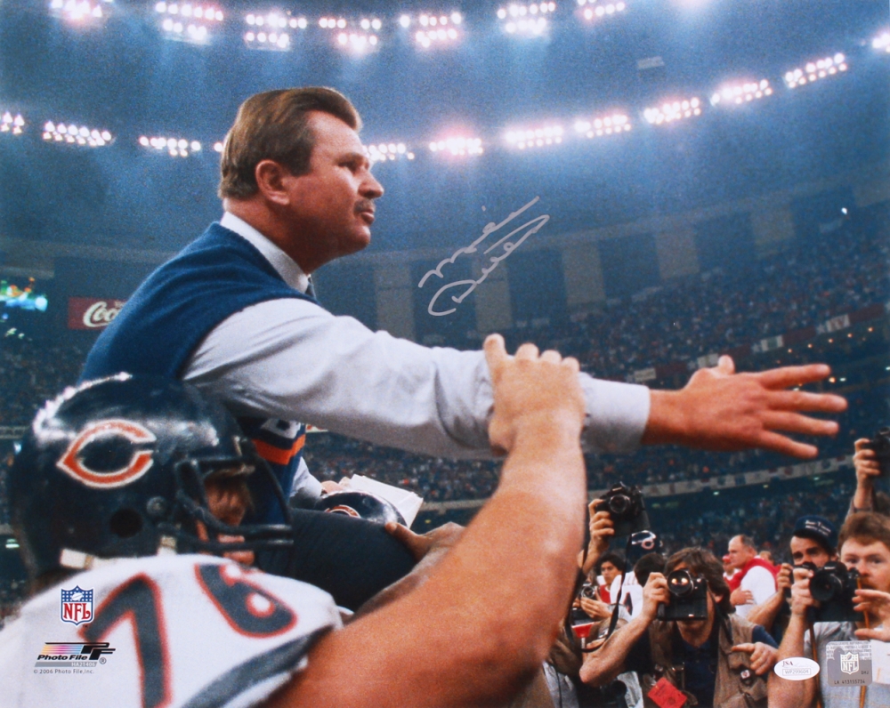 Mike Ditka Signed Bears 16x20 Photo (JSA COA) | Pristine Auction