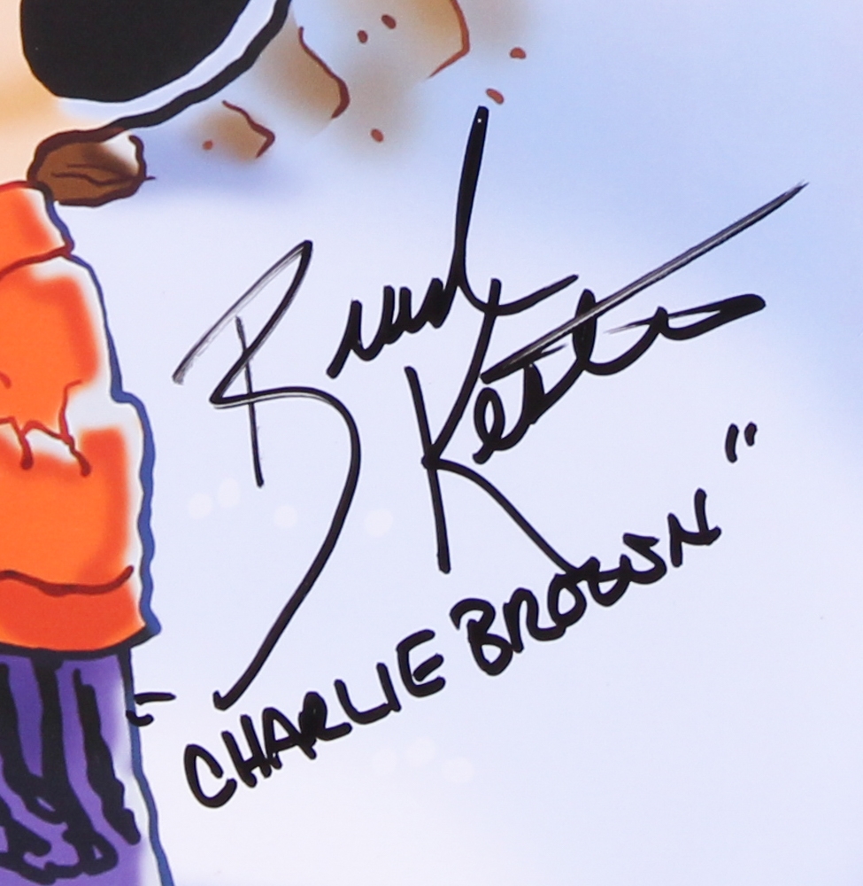 Charlie Brown "Peanuts" 16x24 Poster Signed by (4) With Jeremy Miller ...