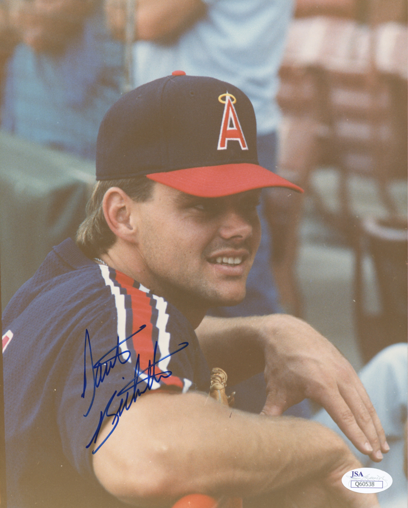 Dante Bichette Signed Angels 8x10 Photo (JSA COA) | Pristine Auction