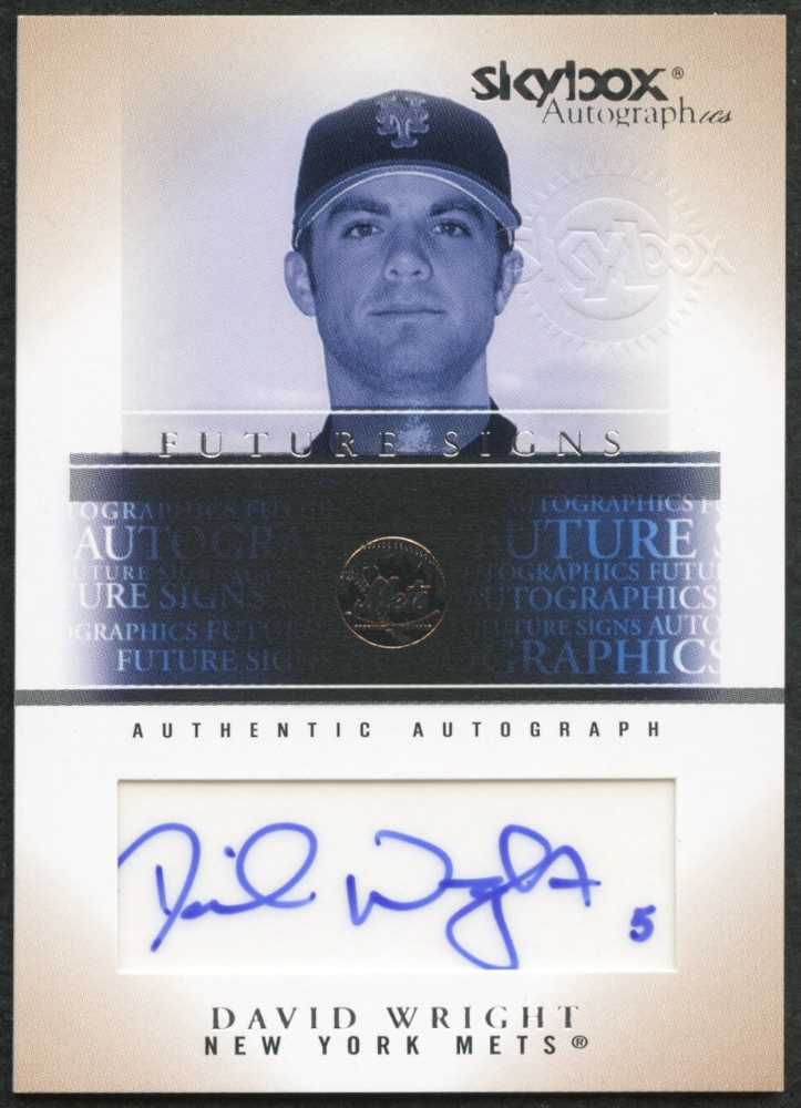 2005 SkyBox Autographics Future Signs Autograph Silver Embossed #DW ...