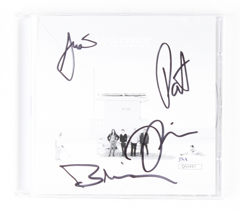 Rivers Cuomo, Patrick Wilson, Brian Bell & Scott Shriner Signed "Weezer ...