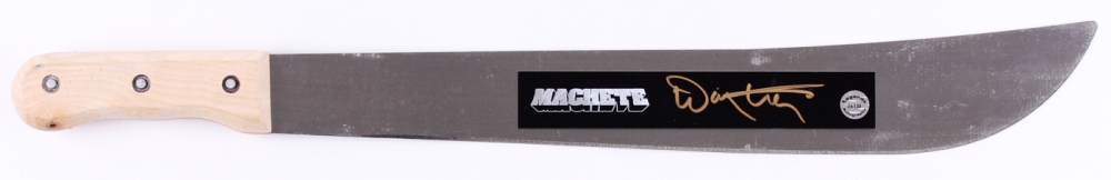Danny Trejo Signed "Machete" Steel Prop Replica Machete (Legends COA ...