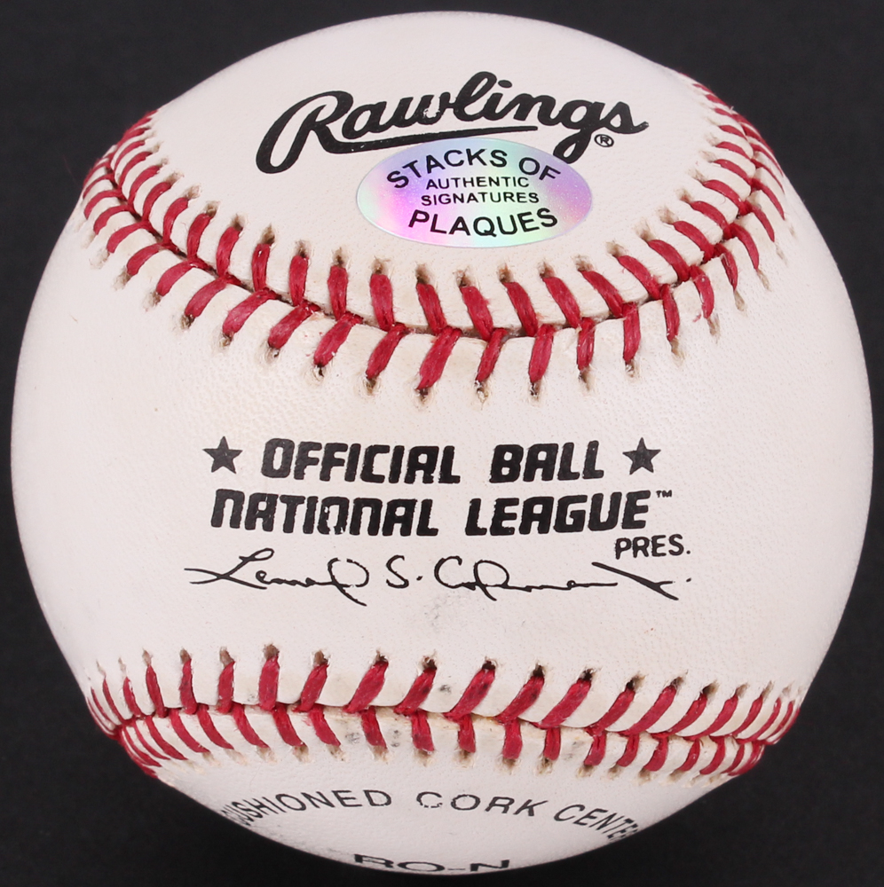 Bruce Sutter Signed ONL Baseball (Stacks of Plaques COA) | Pristine Auction