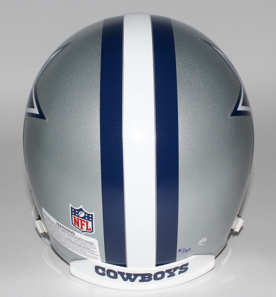 Troy Aikman Signed Limited Edition Cowboys Full-Size Authentic Pro-Line ...