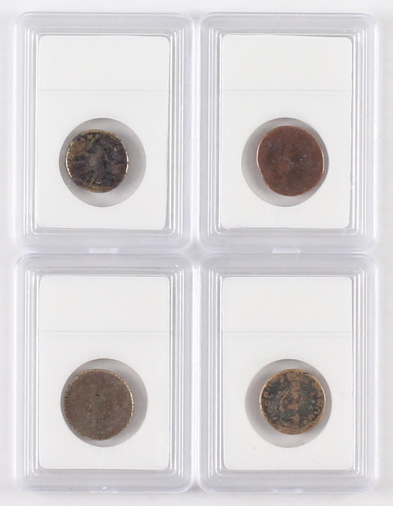 Lot of (4) Roman Imperial Large Bronze Coins from 100-250 AD (INB ...