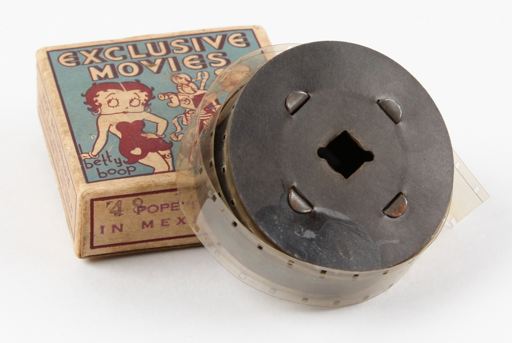 Vintage 1930's "Betty Boop & Popeye" 8mm Film | Pristine Auction