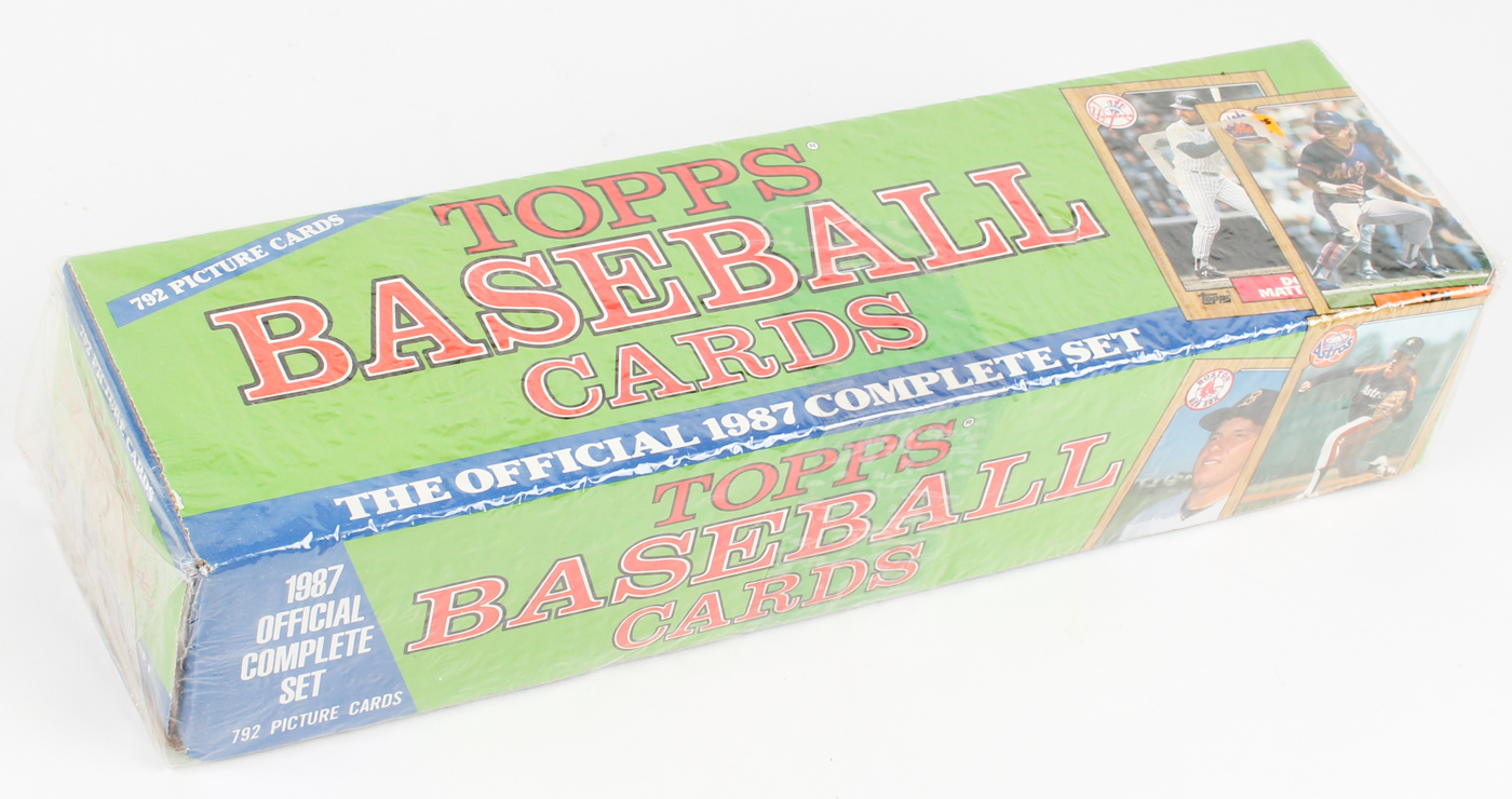 1987 Topps Complete Set (792) Baseball Cards | Pristine Auction