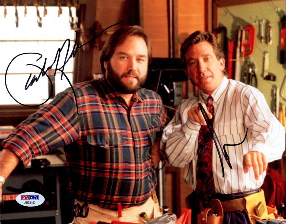 Richard Karn & Tim Allen Signed "Home Improvement" 8x10 Photo (PSA COA ...