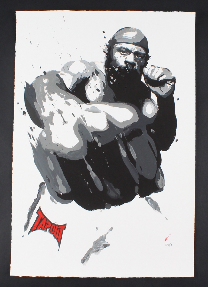 Joe Petruccio - Kimbo Slice Limited Edition 16" x 23" Giclee on Paper ...