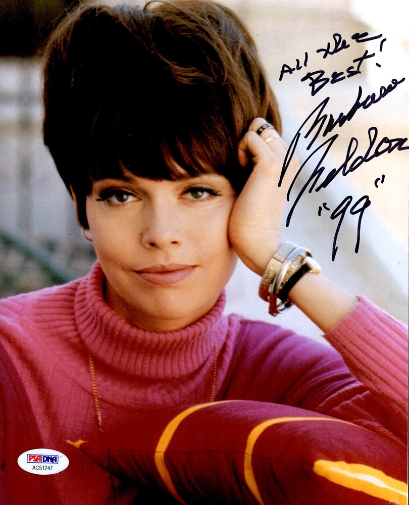 Barbara Feldon Signed 8x10 Photo Inscribed "All The Best!" & "99" (PSA ...