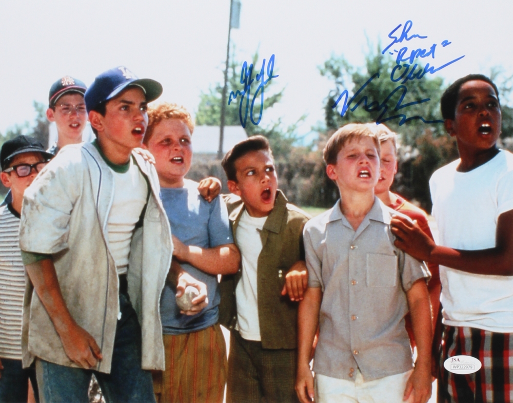 Victor Dimattia, Marty York & Shane Obedzinski Signed "The Sandlot ...