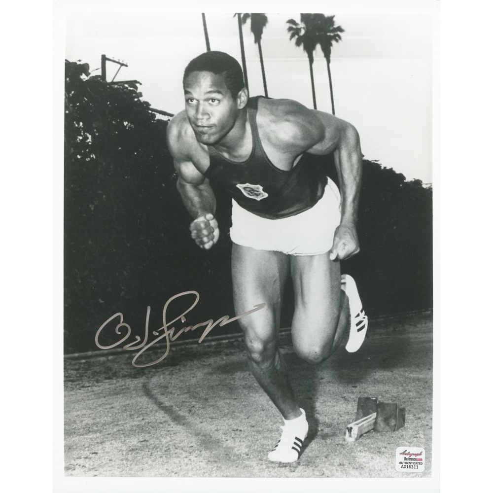 OJ Simpson Signed 8x10 Photo (Autograph Reference COA) | Pristine Auction
