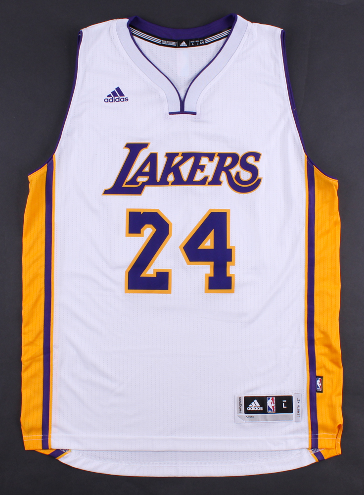 Kobe Bryant Signed LE Lakers Authentic Adidas Jersey Inscribed "33643 ...
