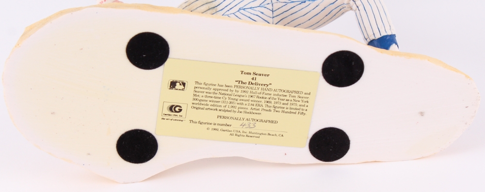 Tom Seaver Signed Mets LE Gartlan Prototype Statue (Gartlan COA ...