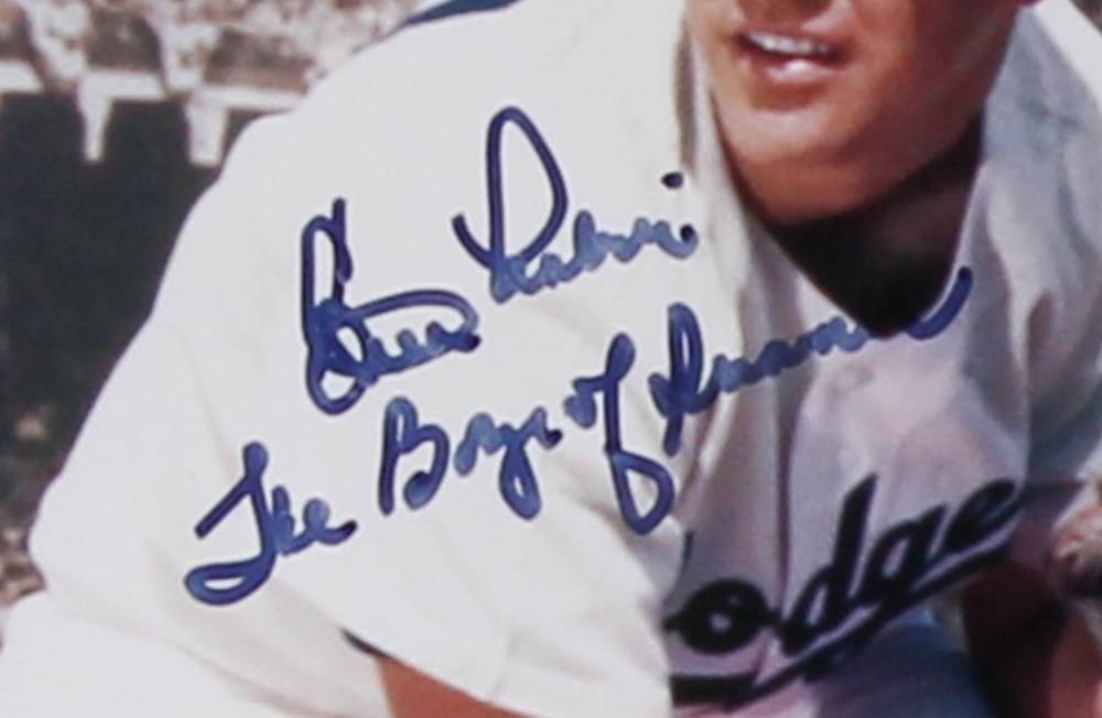 Clem Labine, Johnny Podres & Roger Craig Signed LE 1955 Dodgers "World ...