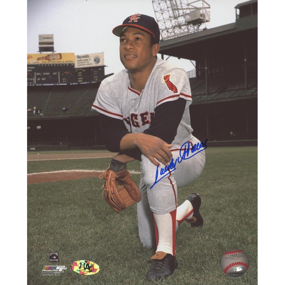 Sandy Alomar Sr. Signed Angels 8x10 Photo (MAB) | Pristine Auction