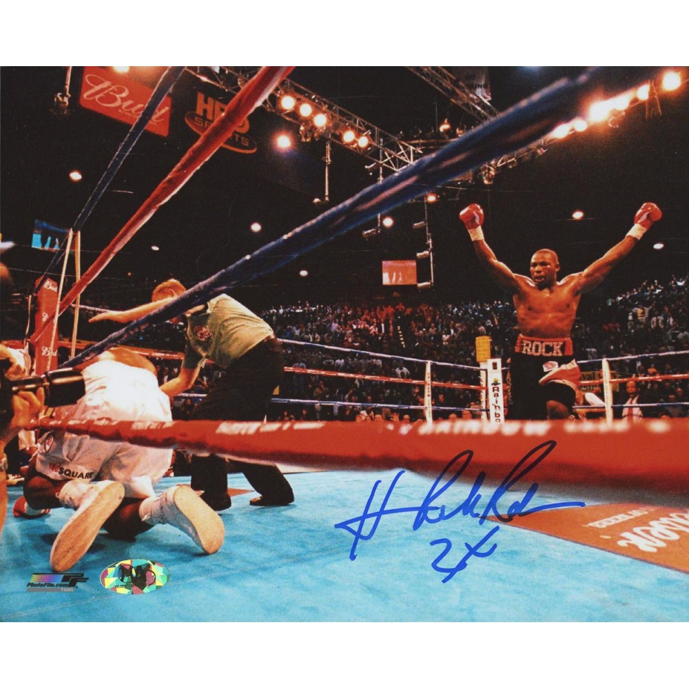 Hasim Rahman Signed 8x10 Photo Inscribed "2x" (MAB Hologram) | Pristine ...