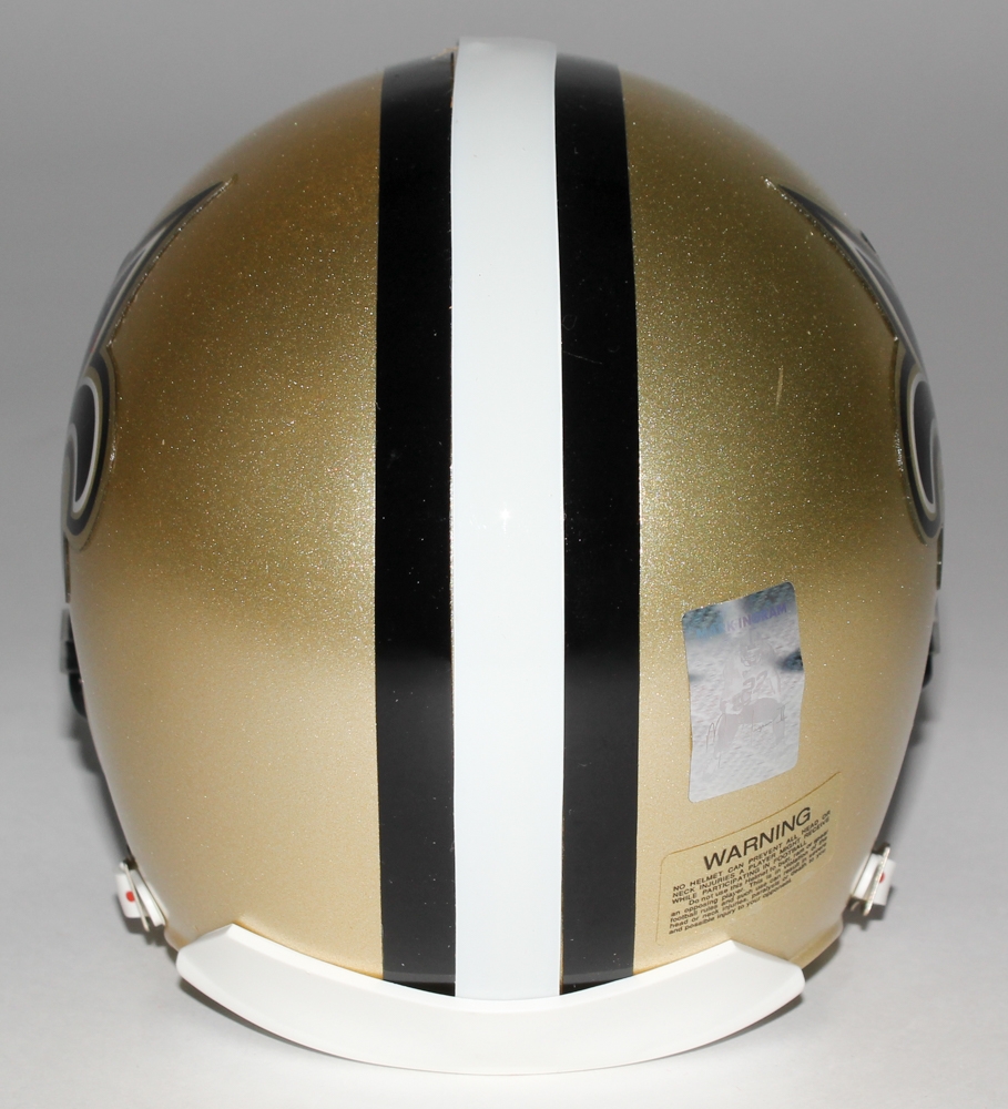 Mark Ingram Signed Saints Mini-Helmet (Ingram Hologram) | Pristine Auction