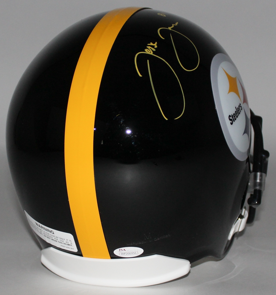 Jesse James Signed Steelers Full-Size Helmet (JSA COA) | Pristine Auction