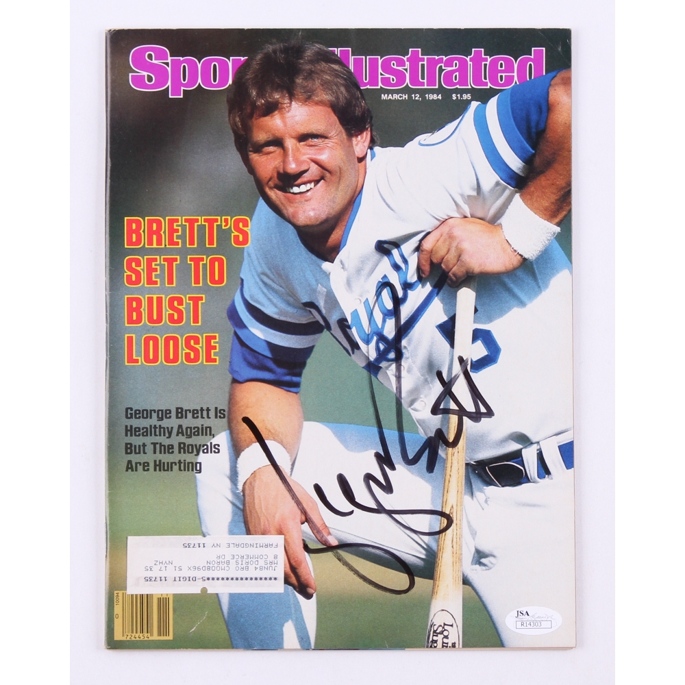 George Brett Signed 1984 Sports Illustrated Magazine (JSA COA) | Pristine Auction