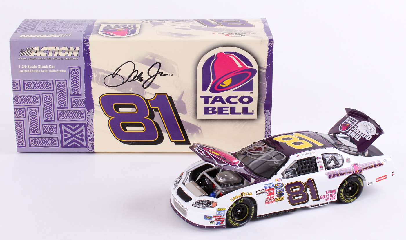 Dale Earnhardt Jr. Signed NASCAR #81 Taco Bell 2004 Monte Carlo 1:24 ...