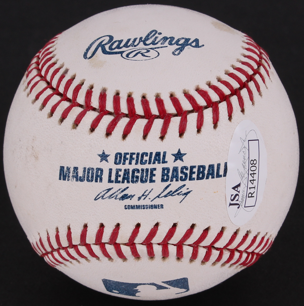 Al Hrabosky Signed OML Baseball Inscribed "The Mad Hungarian" (JSA COA ...