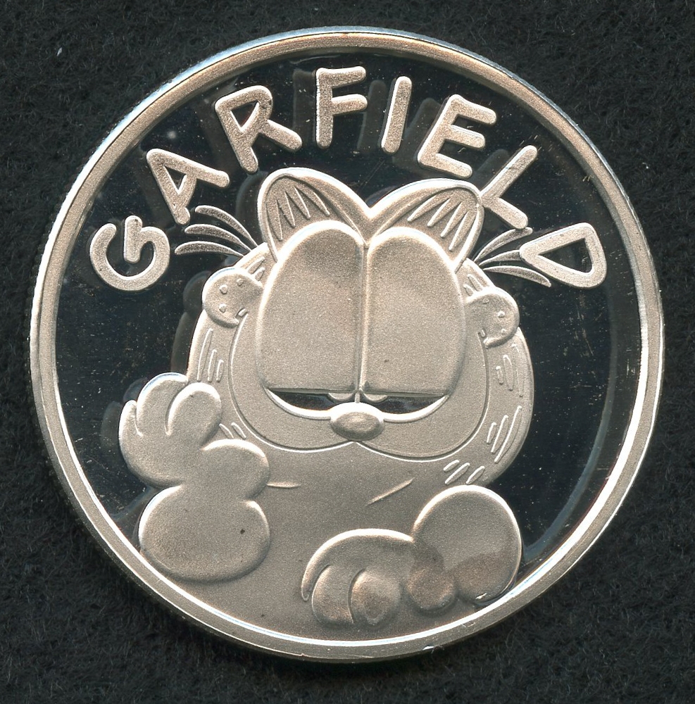 1 Ounce .999 Fine Silver Garfield Round | Pristine Auction