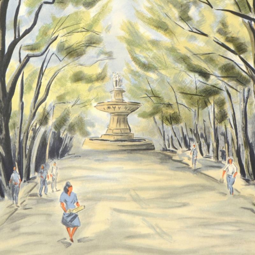 Victor Zarou Signed "Aix" Limited Edition 21x29 Lithograph | Pristine ...