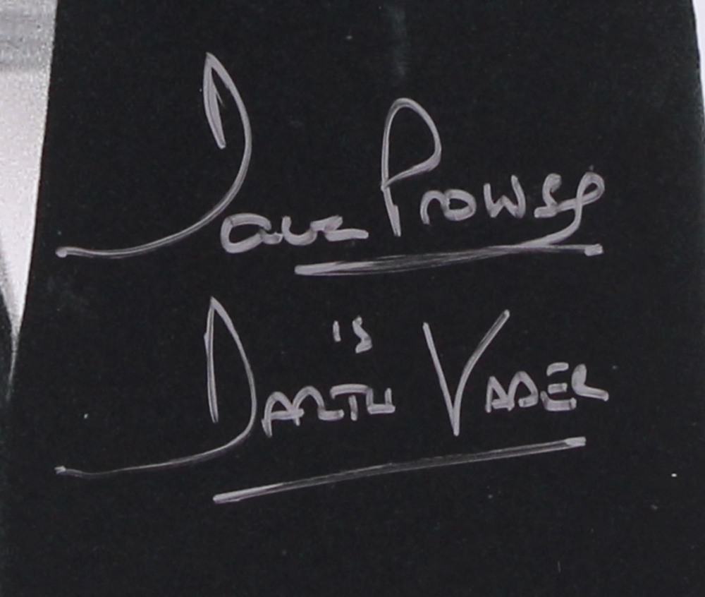 David Prowse Signed "Star Wars" 11x14 Photo Inscribed "Darth Vader ...