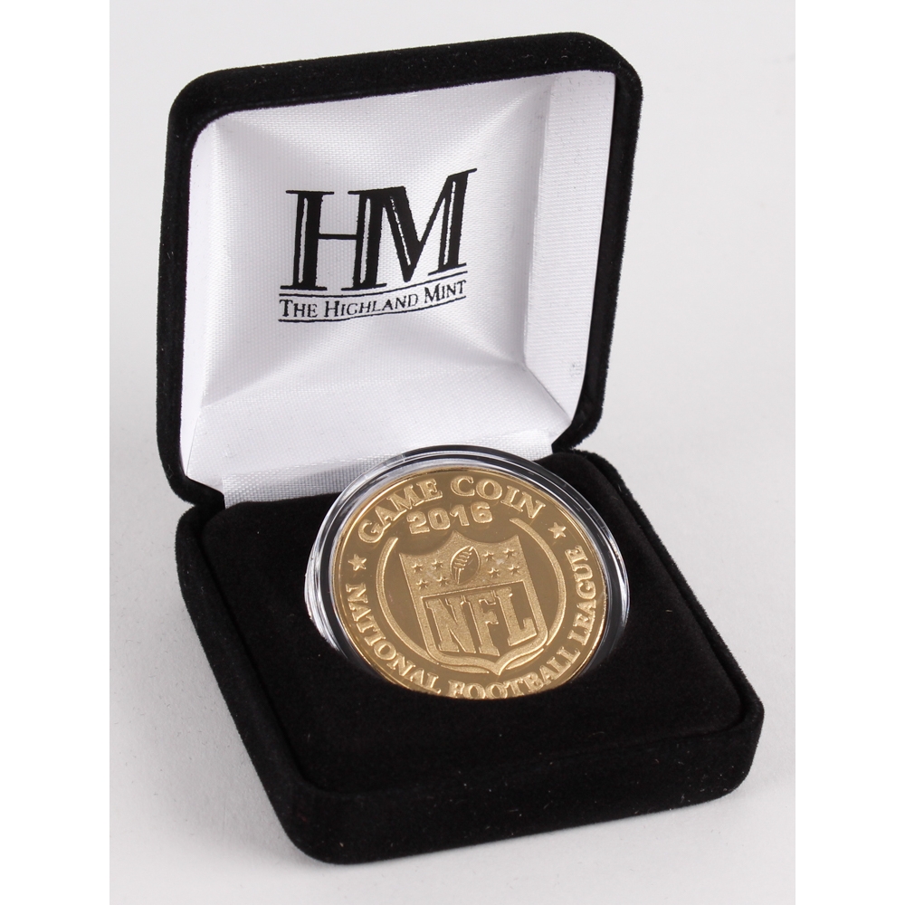 2016 Cowboys 24kt Flash Plated Gold Commemorative Coin from Highland ...