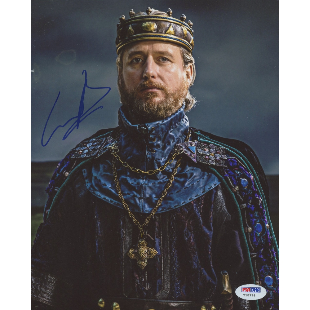 Linus Roache Signed "Vikings" 8x10 Photo (PSA COA) | Pristine Auction