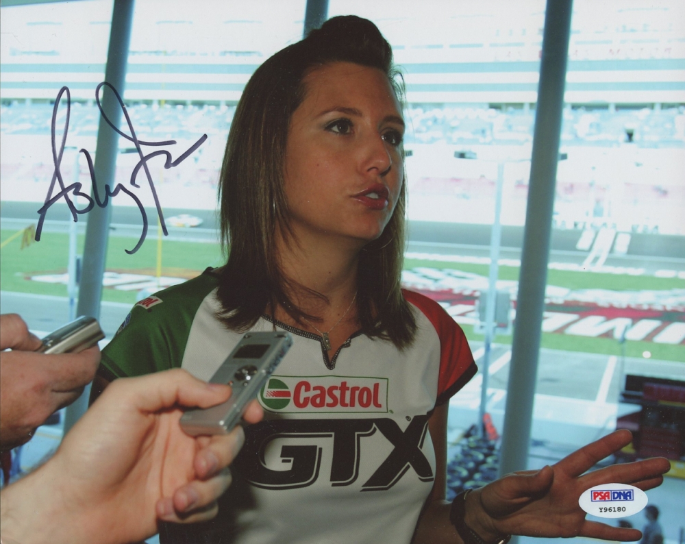Ashley Force Signed 8x10 Photo (PSA COA) | Pristine Auction