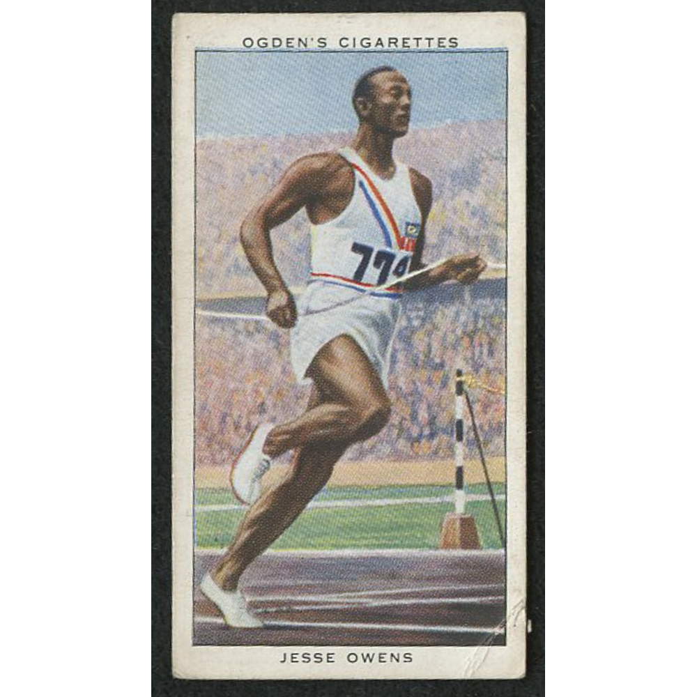 1937 Ogden's Champions of 1936 #3 Jesse Owens | Pristine Auction