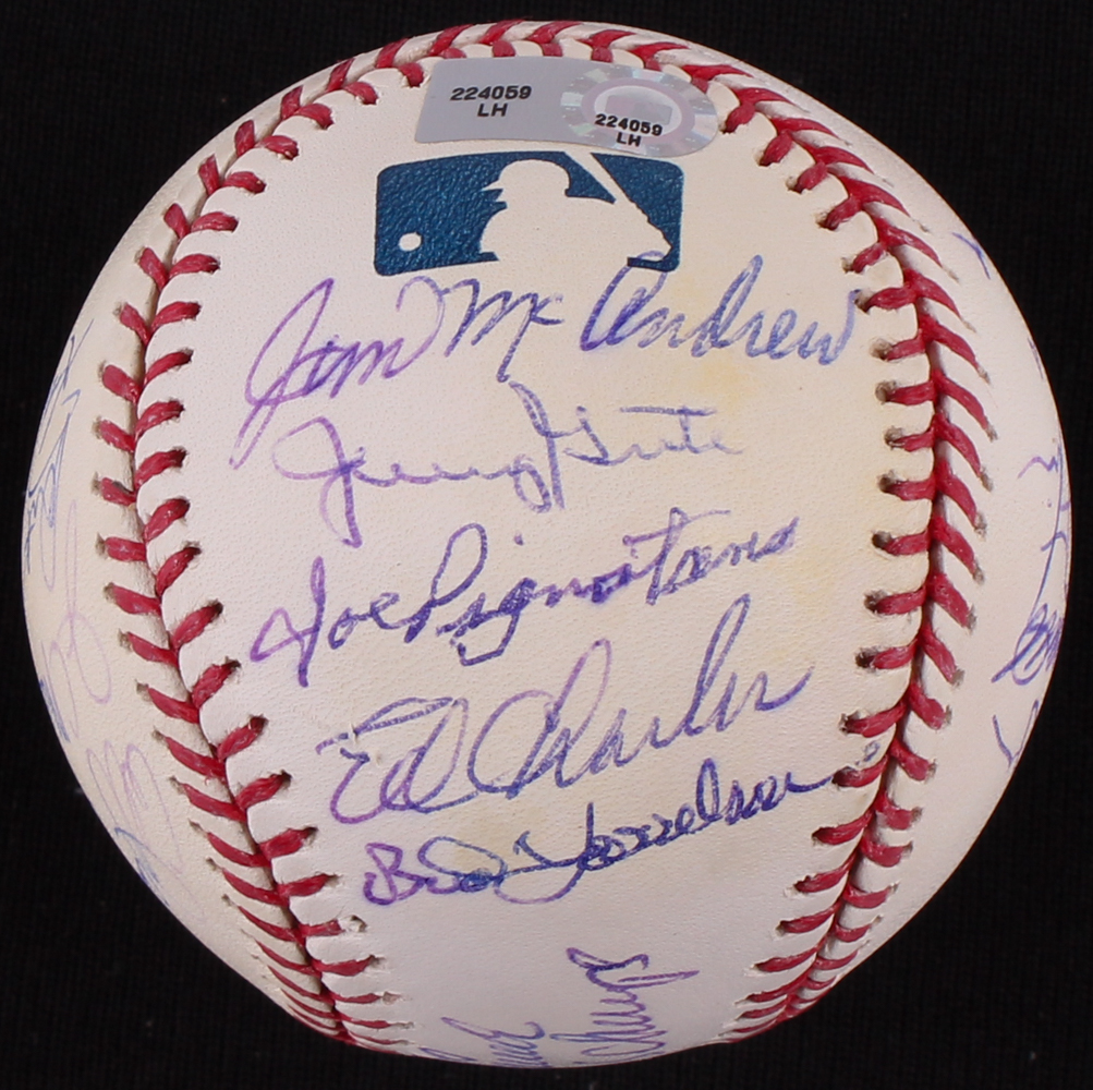 1969 Mets World Series Champions OML Baseball Team-Signed by (19) with ...