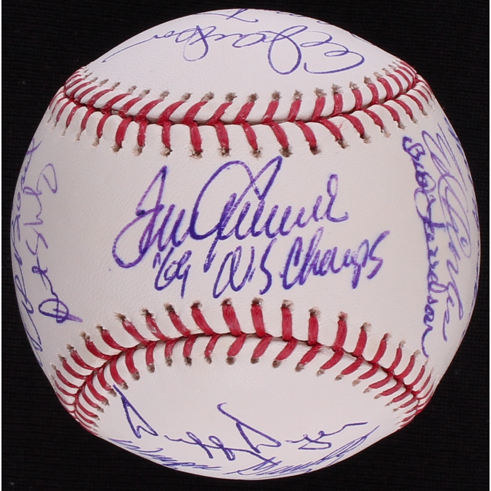 1969 Mets World Series Champions OML Baseball Team-Signed by (19) with ...