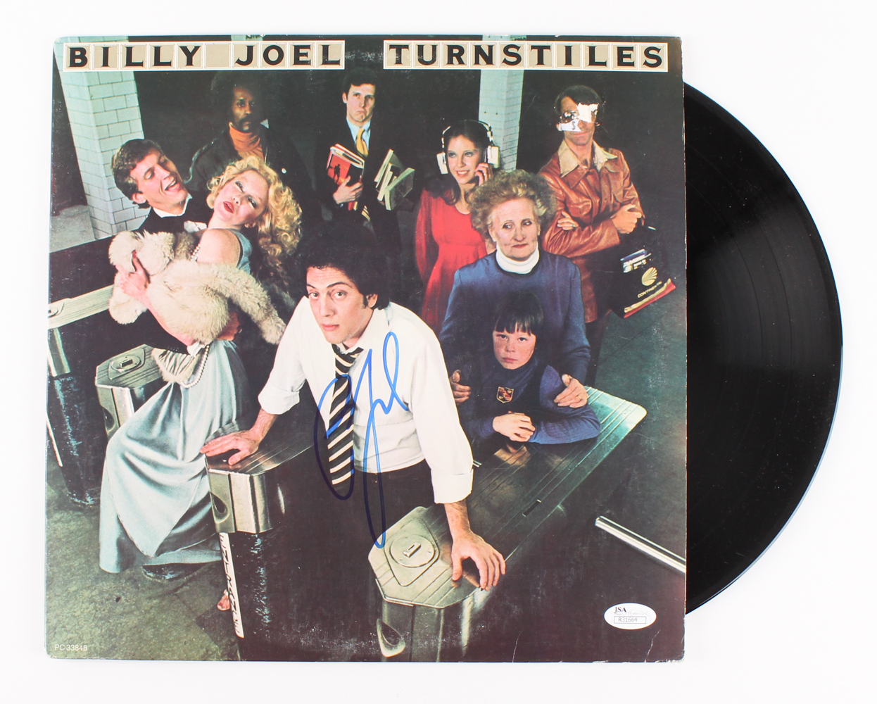 Billy Joel Signed "Turnstiles" Record Album (JSA COA) | Pristine Auction