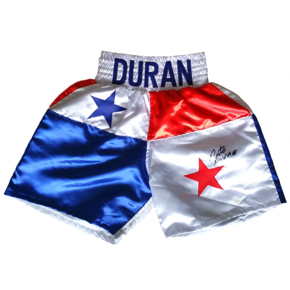 Roberto Duran Signed Panama Boxing Trunks (JSA COA) | Pristine Auction