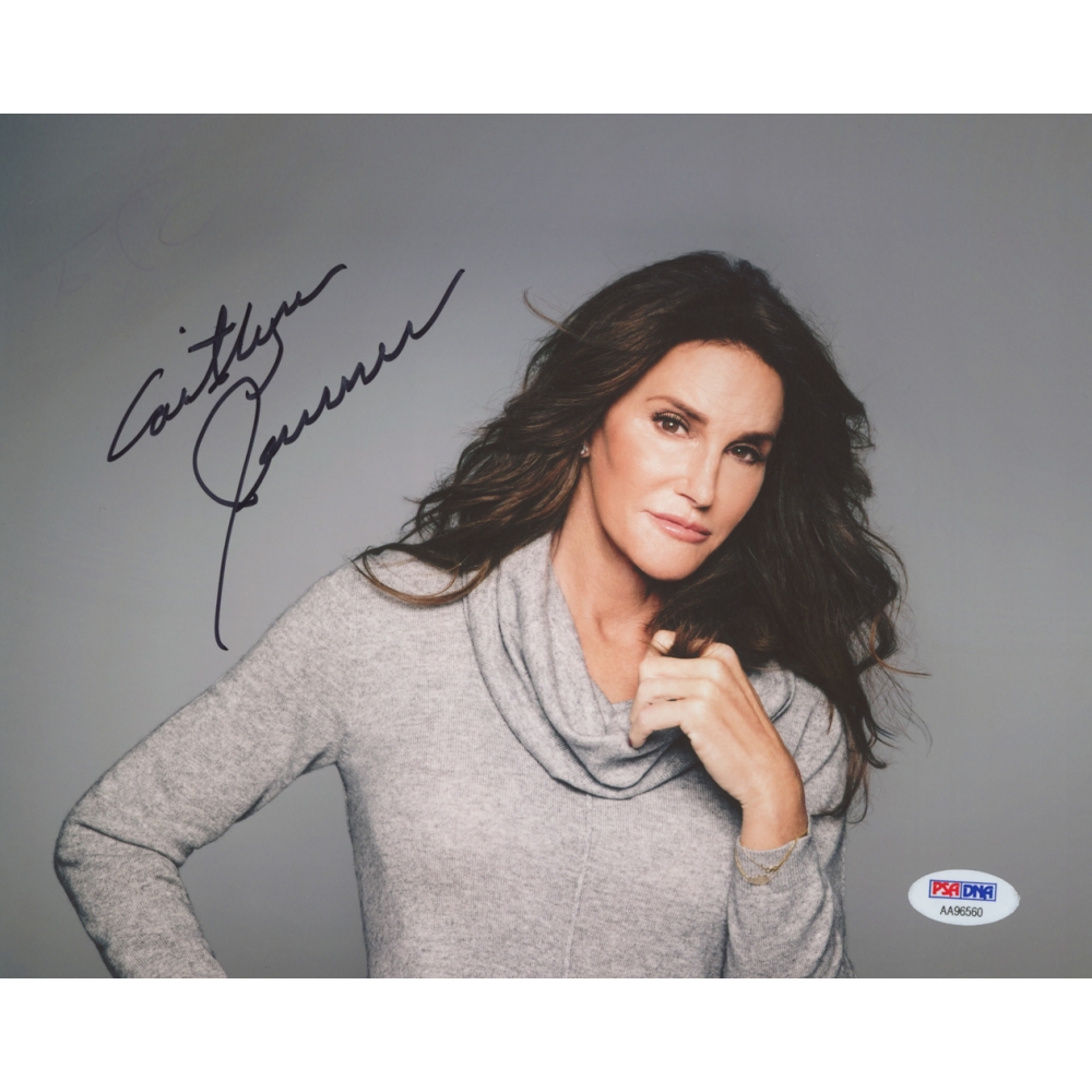 Caitlyn Jenner Signed 8x10 Photo (PSA COA) | Pristine Auction