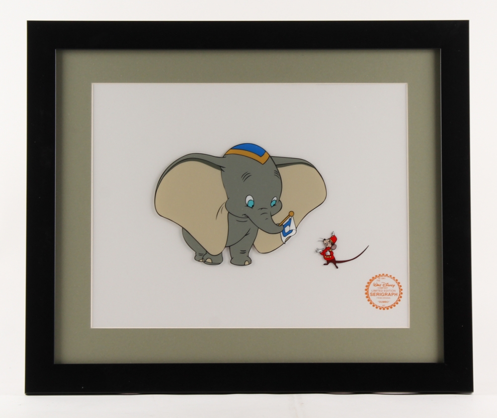 "Dumbo" LE 16" x 19" Custom Framed Animation Serigraph Cel | Pristine ...