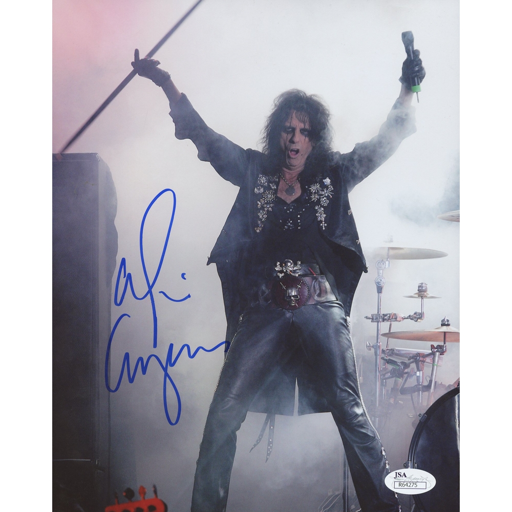 Alice Cooper Signed 8x10 Photo (JSA Hologram) | Pristine Auction