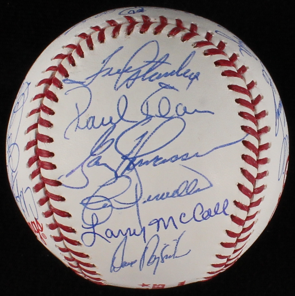 1978 Yankees World Series Champions Baseball Signed by (21) with Reggie ...