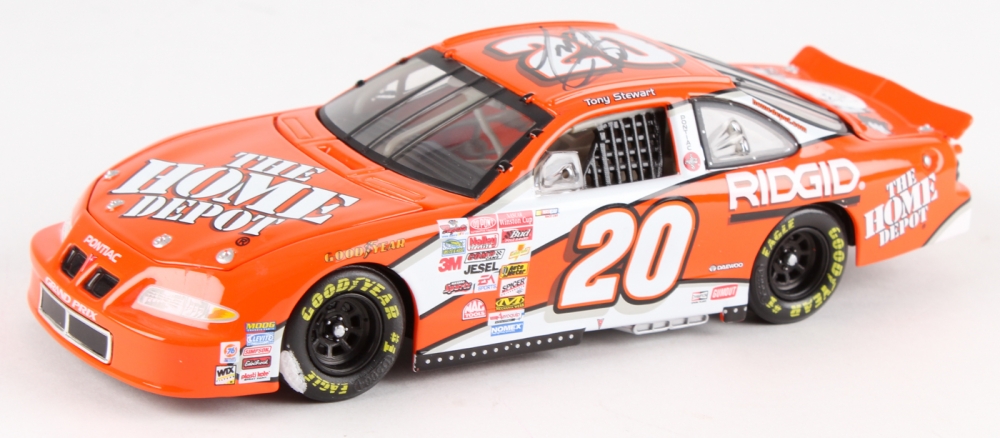 Tony Stewart Signed LE 2001 Home Depot Grand Prix 1:24 Die Cast Car ...